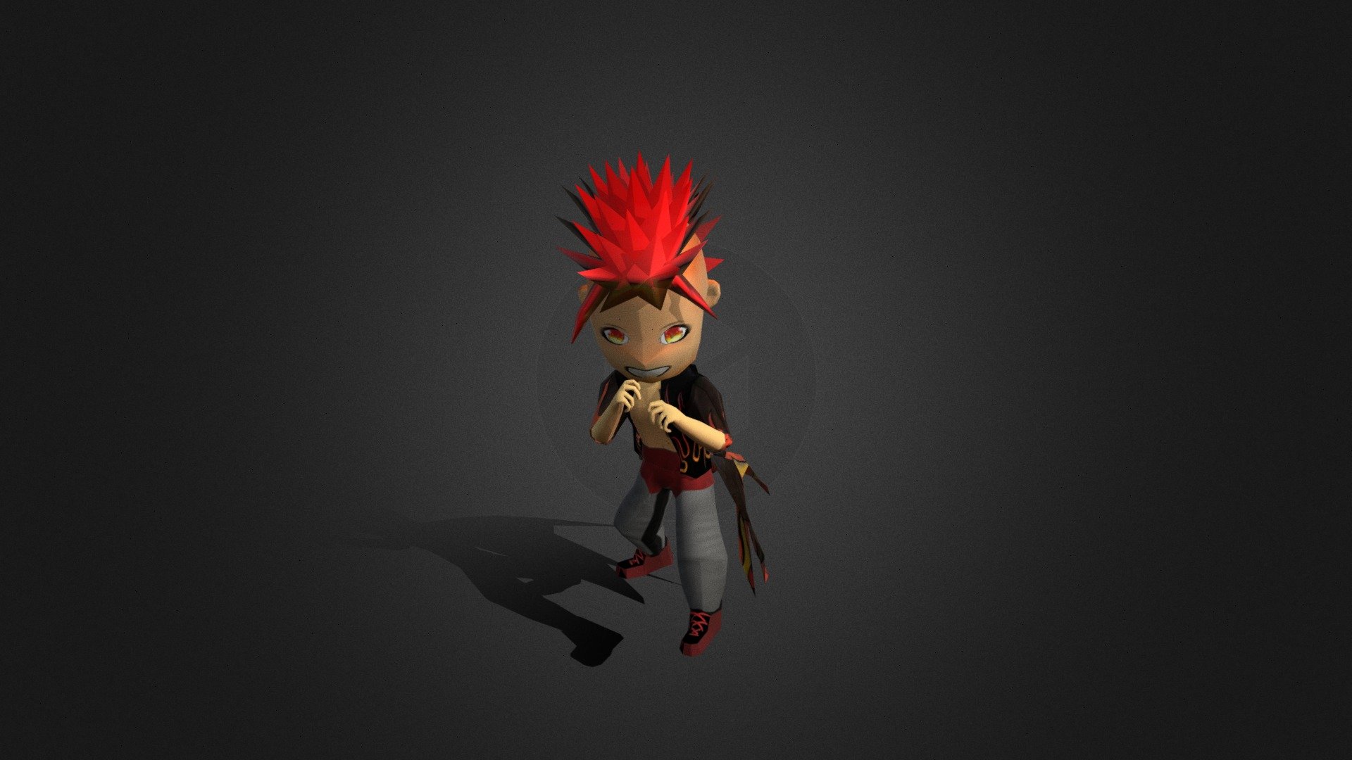 anh Long chibi- dragon boy - Download Free 3D model by Kien Trung Do ...