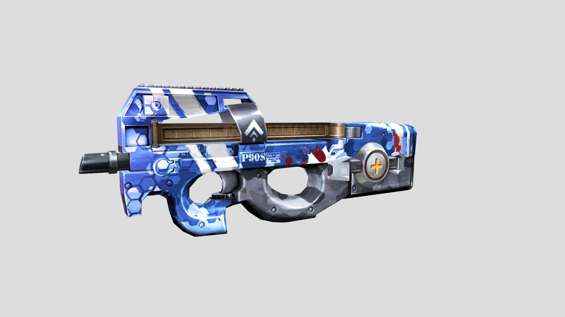 P90 - S - Download Free 3D model by Long Nguyễn (@LongNguyen89 ...