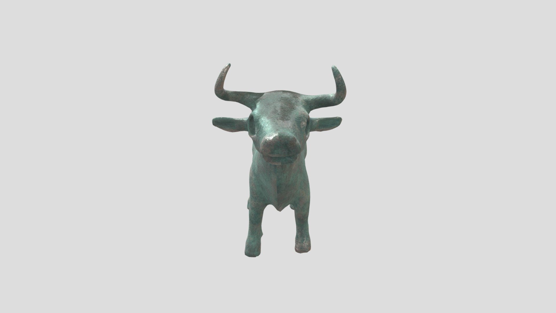 Metal bull - Download Free 3D model by Franja01 [be2f637] - Sketchfab