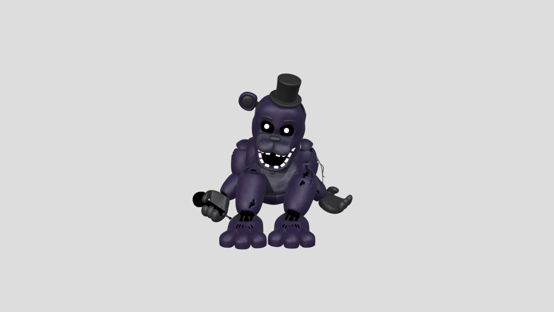 Shadow Freddy - 3D model by ballora (@jamie.t.wise) [be2fdc2] - Sketchfab