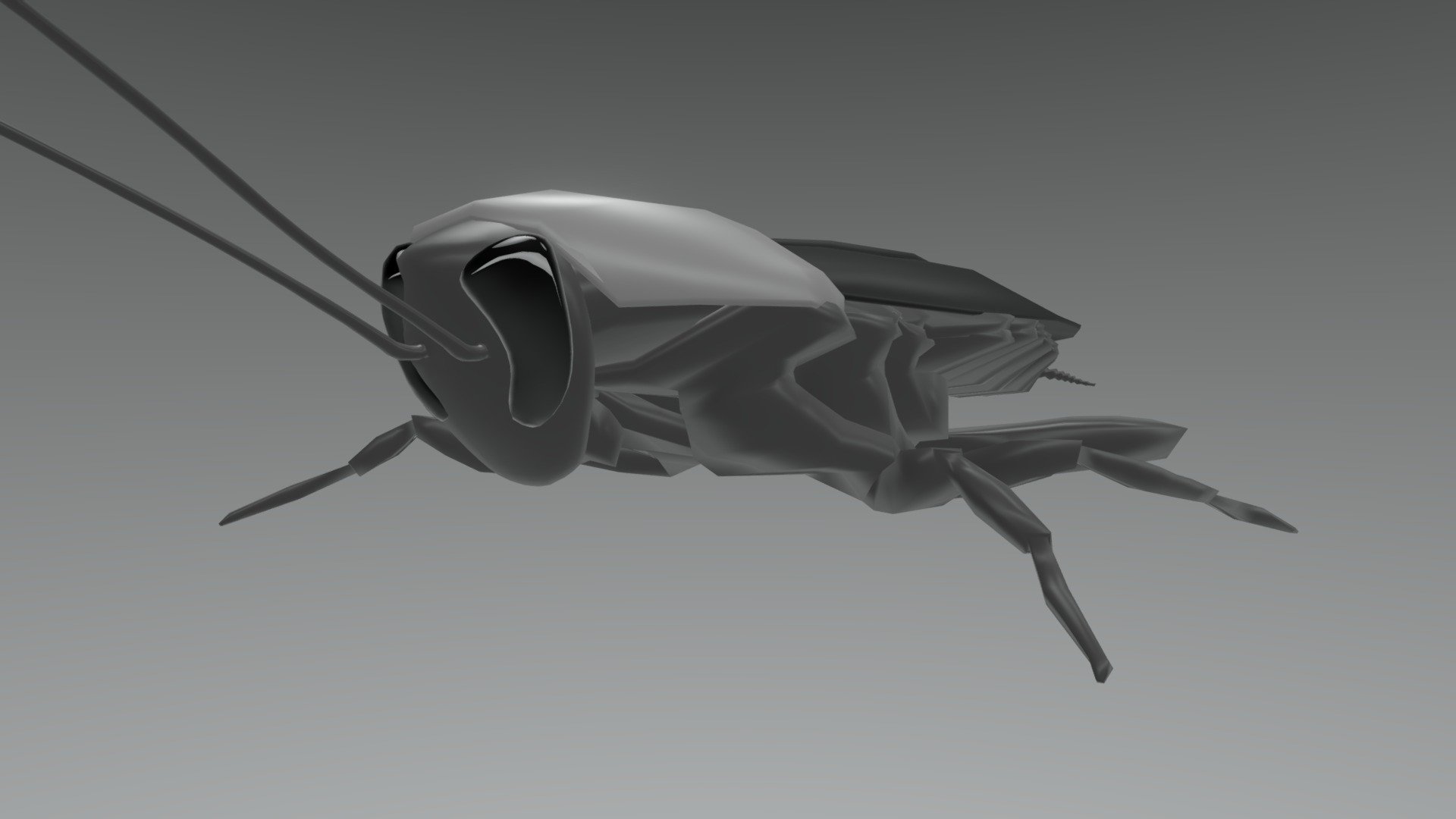 American Cockroach - 3D model by Sn4k3Byte [be3084c] - Sketchfab