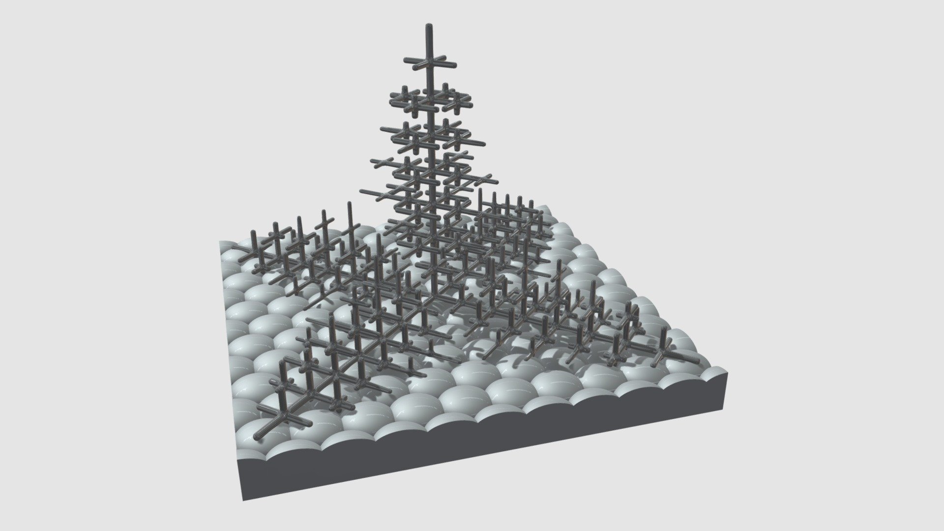 Dendritic Crystallization Front - 3D model by DeMazur (@Signreed ...
