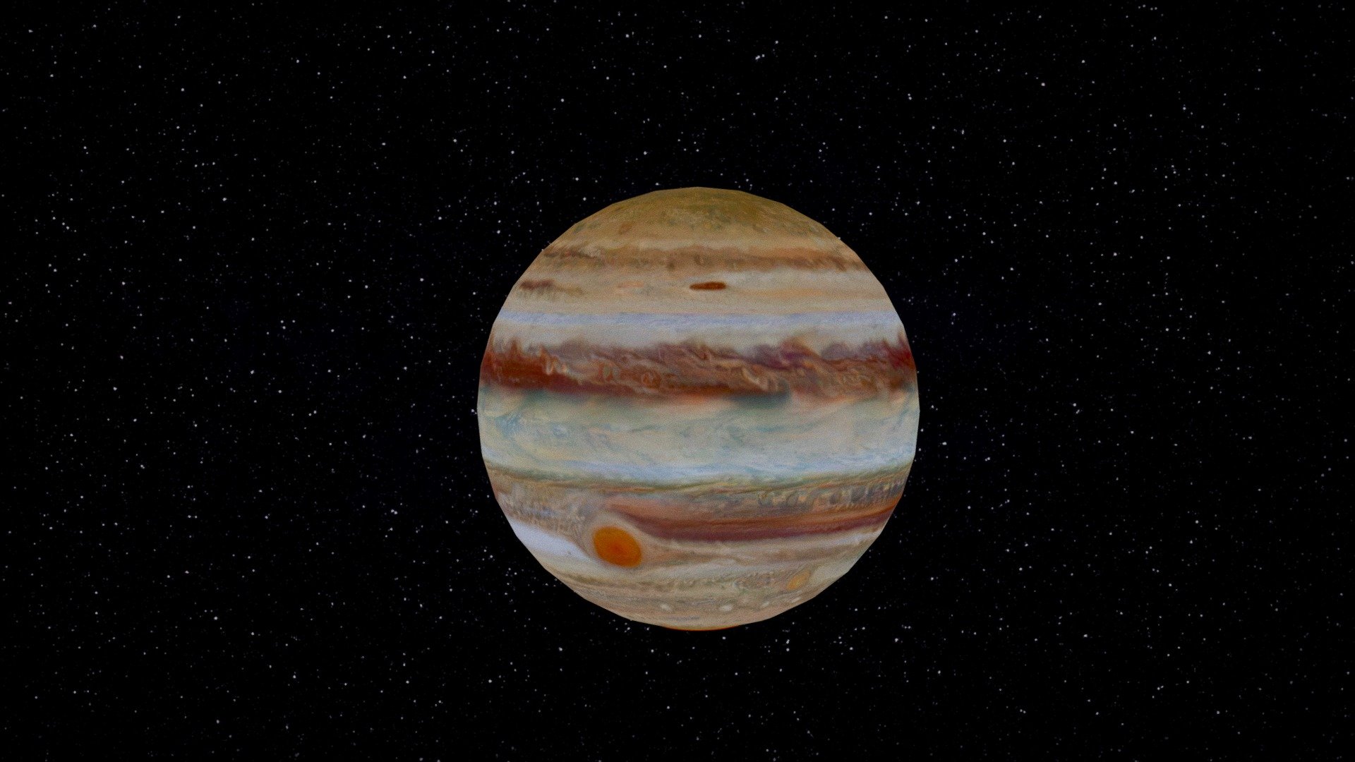 Jupiter Storm Animation - 3D model by DigitalMediaLab [be320c1] - Sketchfab