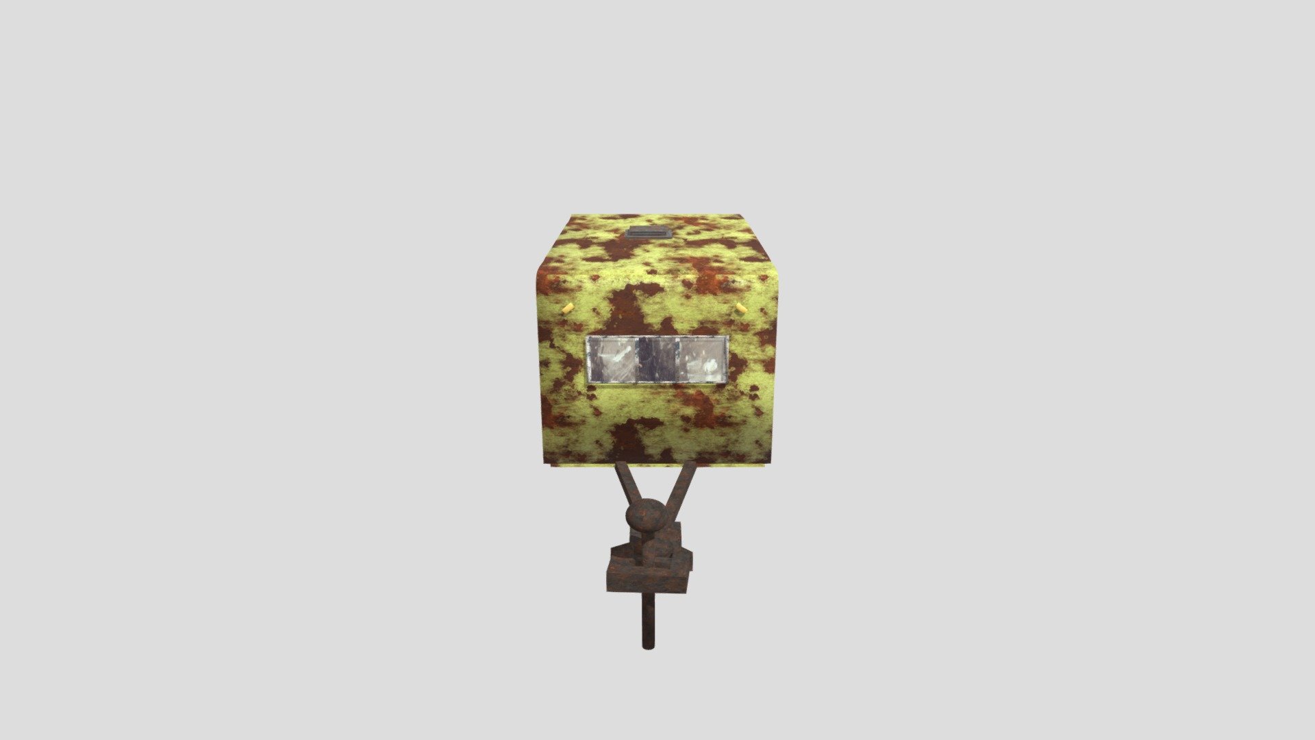 Old Rusted Caravan - 3D model by TDR (@nusunttdr) [be3329b] - Sketchfab