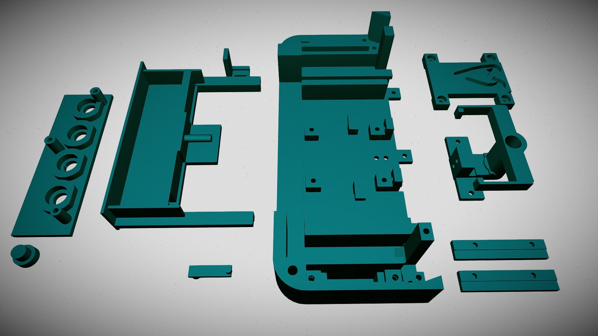 Game Console - Left Back Piece - Download Free 3D model by femoldark ...