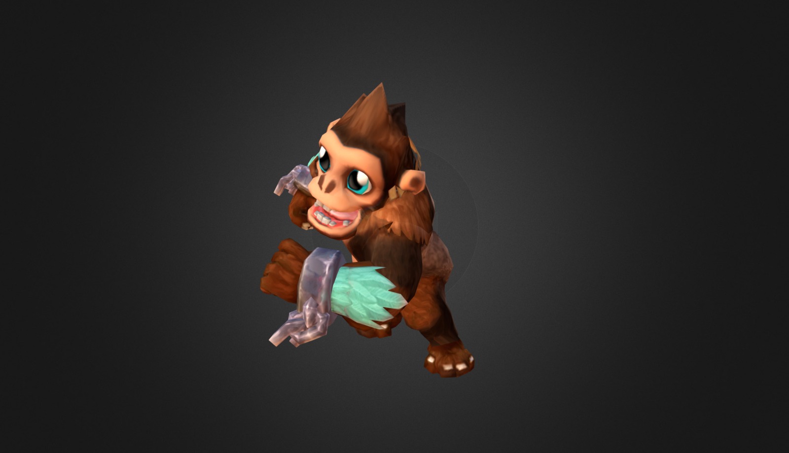 Baby Kong - 3D model by Zita Lakner (@lakner) [be34222] - Sketchfab