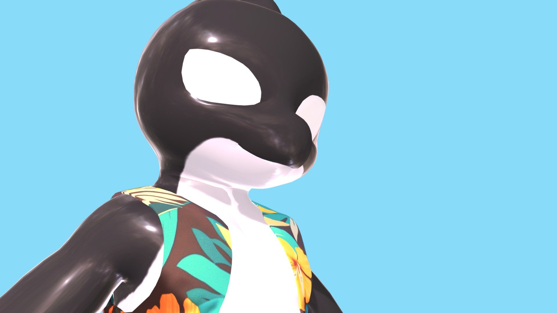 Orca Avatar - 3D model by mikejin (@mikeningen) [be3431f] - Sketchfab