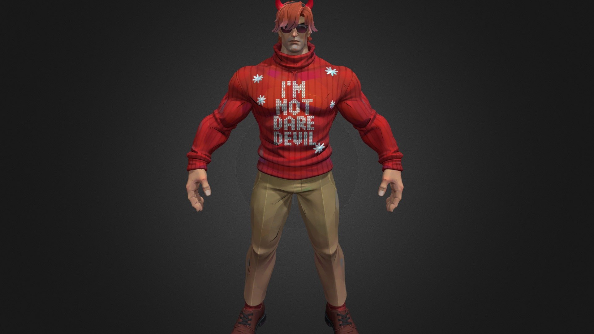 Not Daredevil - Download Free 3D model by YE YE (@YEEZY_YE) [be35307 ...