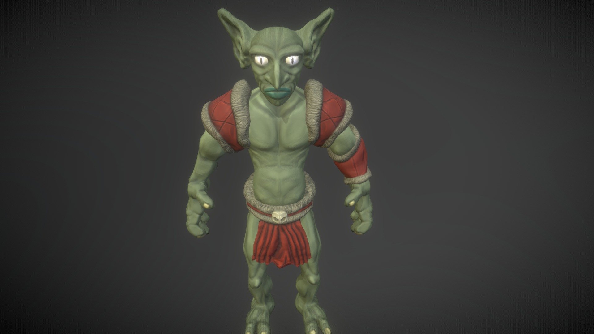 Goblin - Download Free 3D model by C. Anastasiadis (@bagatir) [be36443 ...