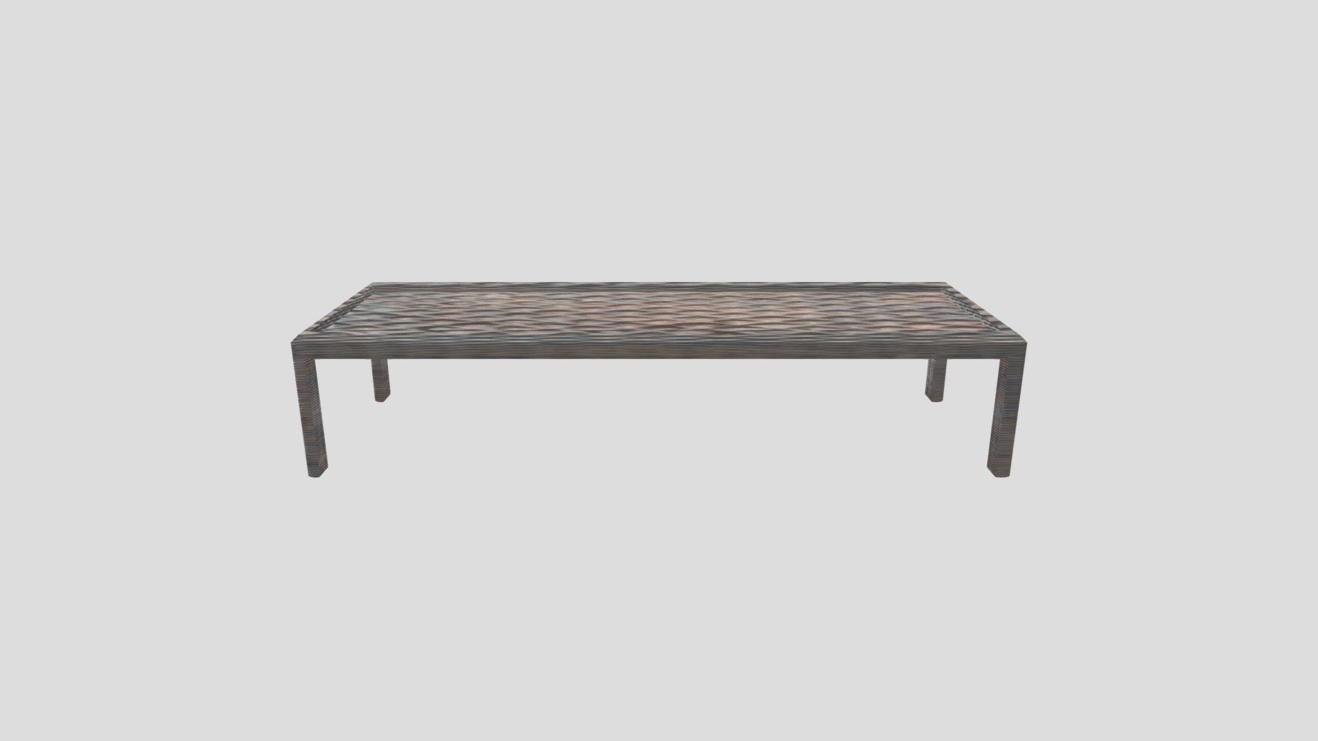 Class rusty table - 3D model by GXfour [be38d10] - Sketchfab