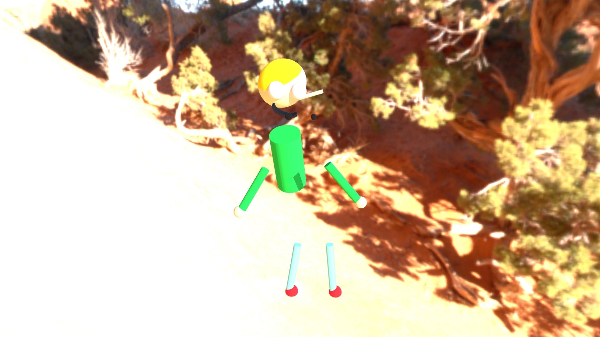 FNF Dave And Bambi Ferocious Garrett - 3D model by sebpistol14 [be3a44e ...