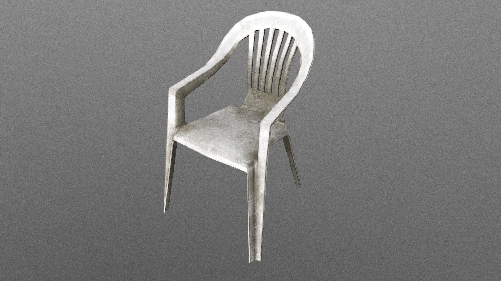 Plastic Chair - Download Free 3D model by Jazavac [be3d513] - Sketchfab