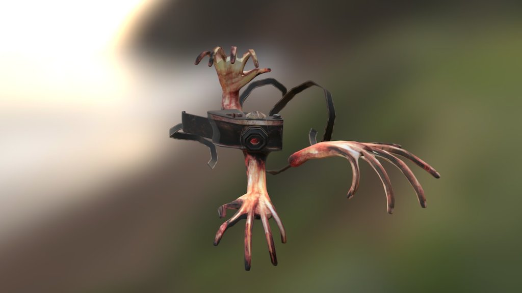 Camera Monster (Rigged and Animated) - 3D model by Jasmine Kay ...