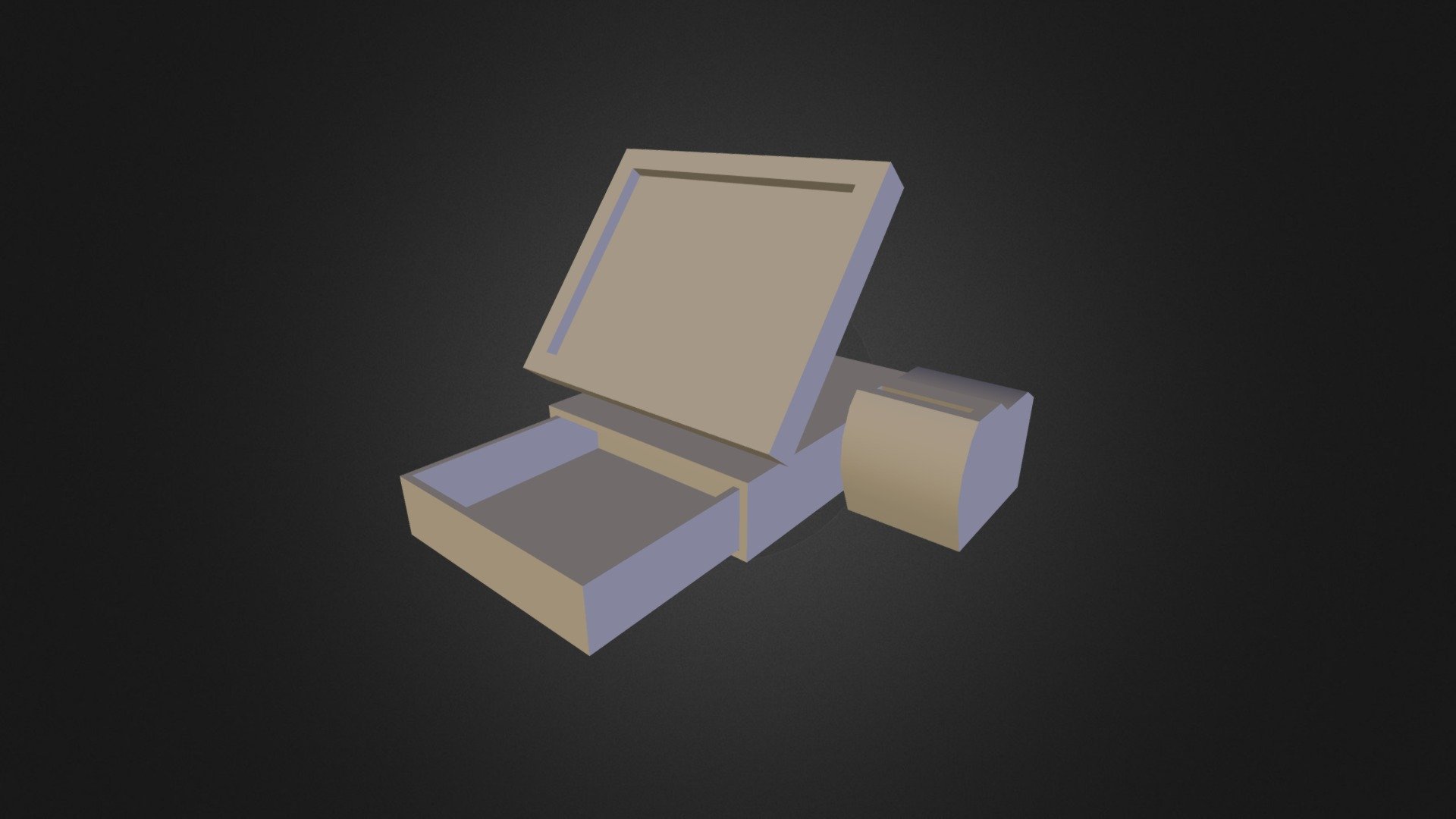 Cash Register - 3D model by jcowin94 [be3dd44] - Sketchfab