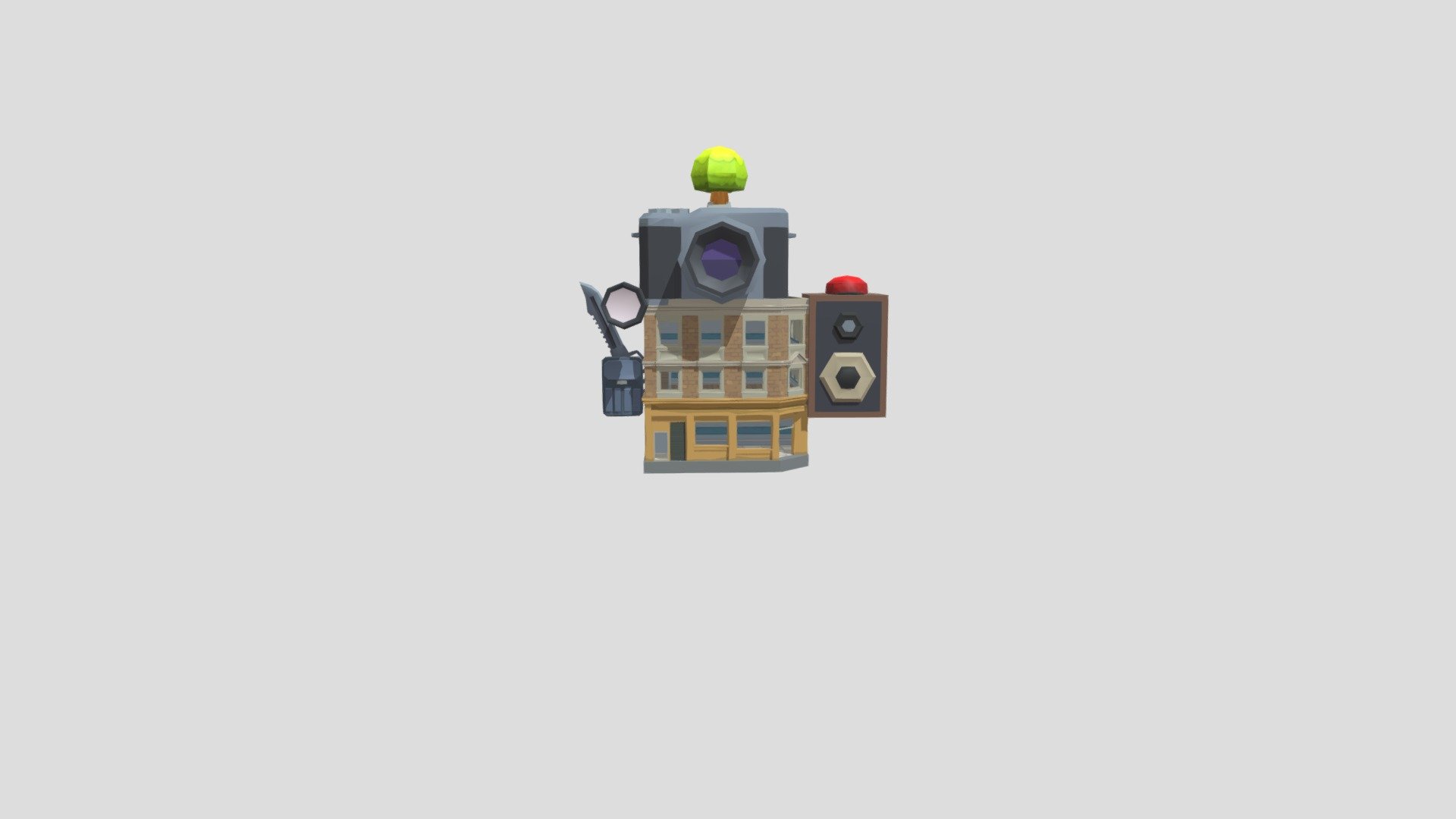 Chicken gun Props - Download Free 3D model by Builder123YT ...