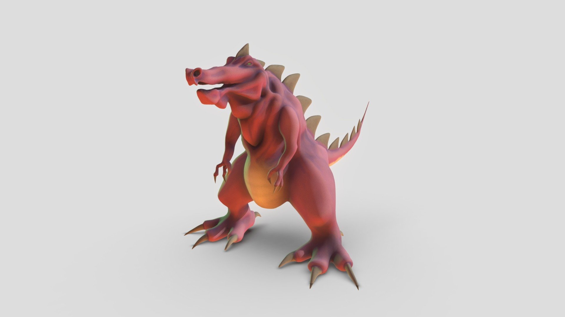 Fat Dragon - Masters Work - 3D model by AdamHead [be40966] - Sketchfab
