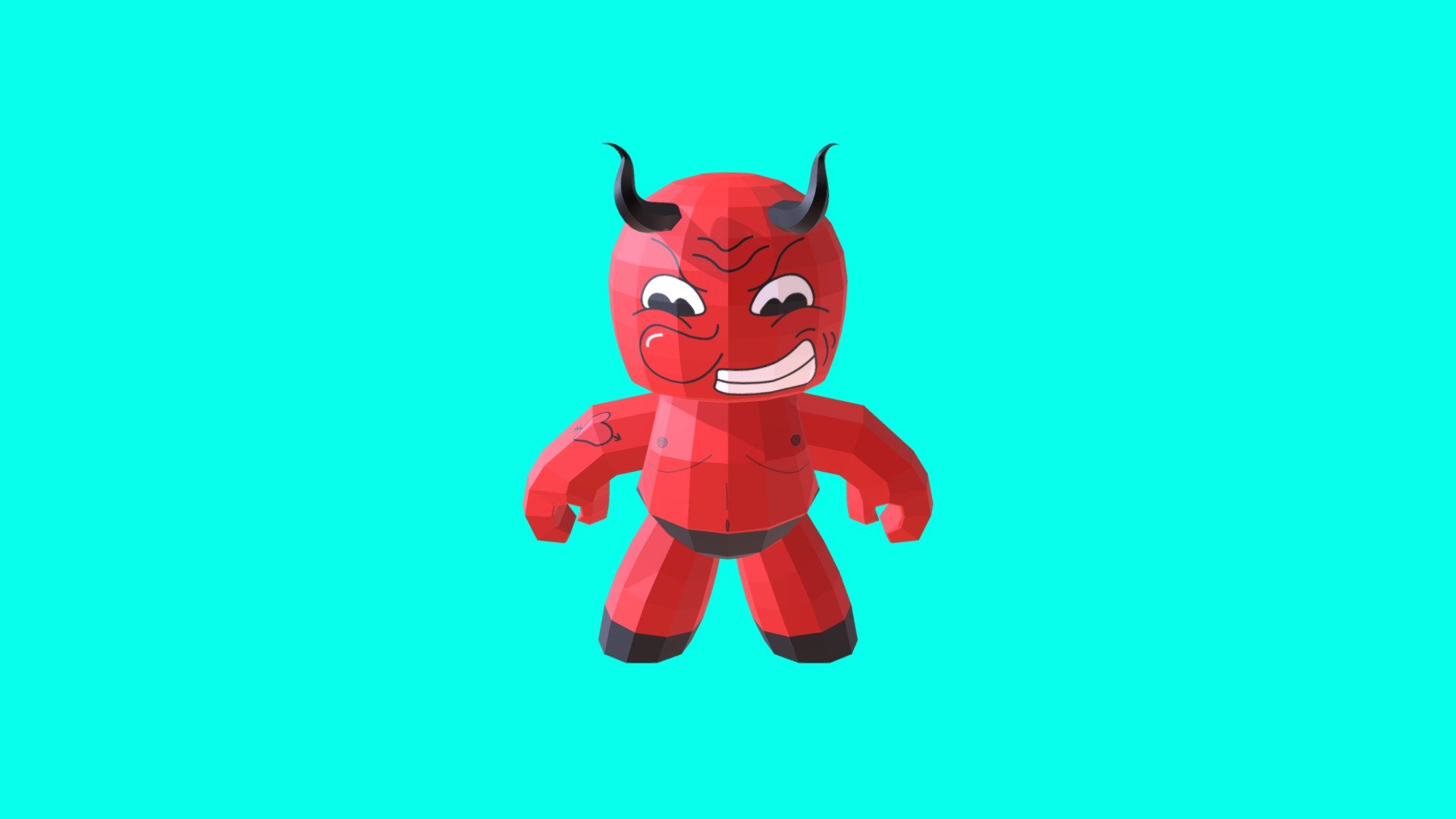 Devil Mighty Mugg - 3D model by jabbawookie [be43879] - Sketchfab