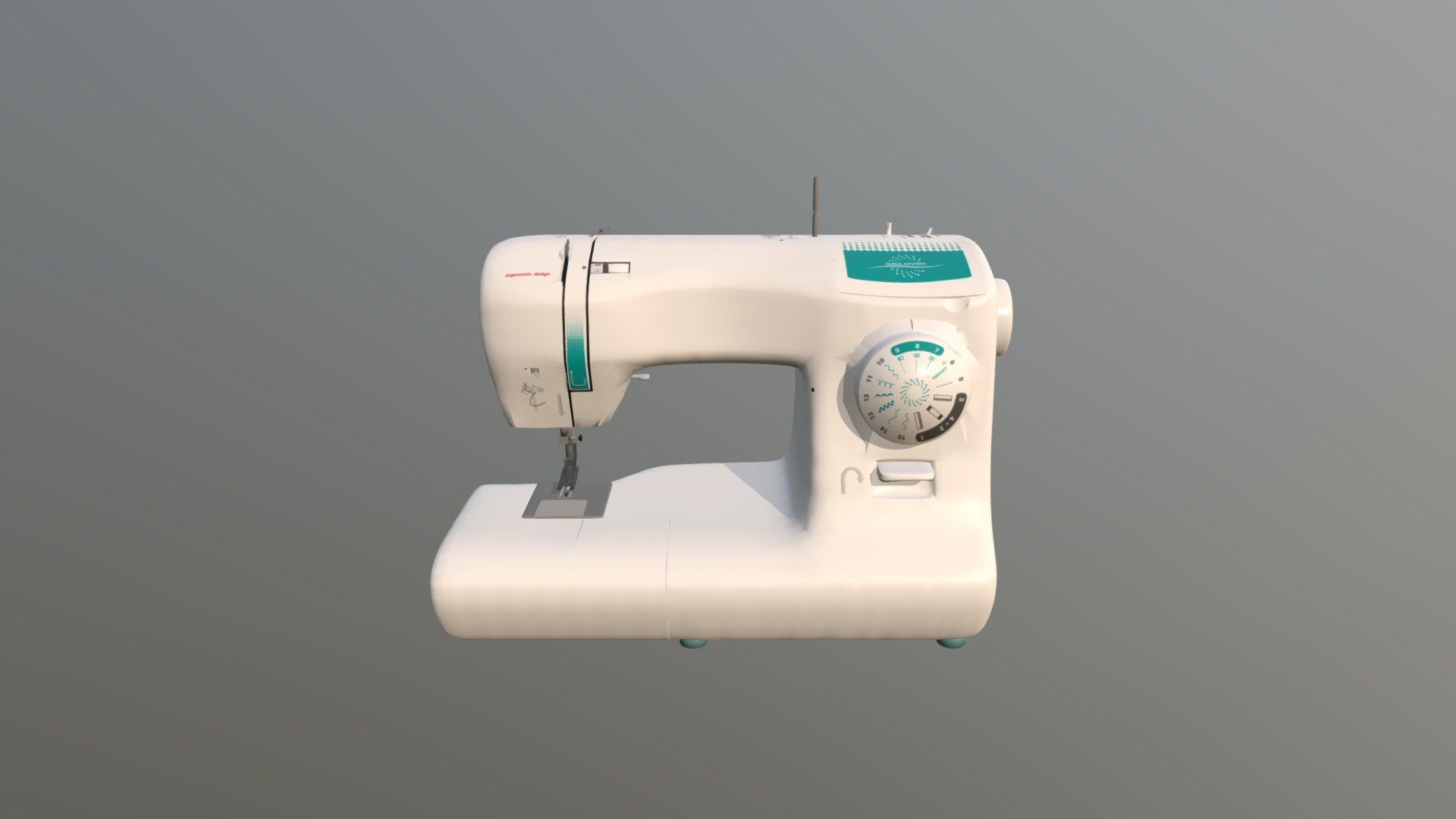 sewingmachine - Download Free 3D model by _vjt [be4426c] - Sketchfab