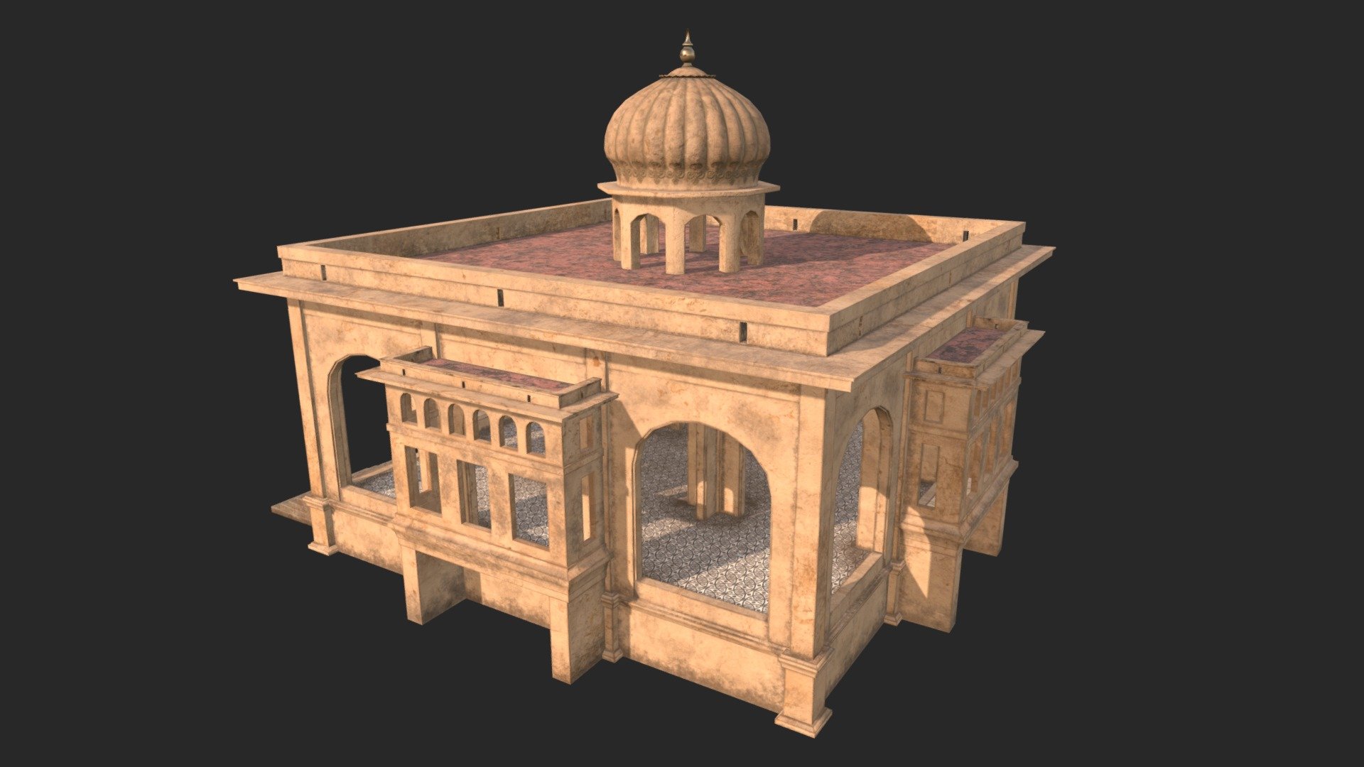 INDIAN FORT - Download Free 3D model by Harex-Studio [be4432b] - Sketchfab