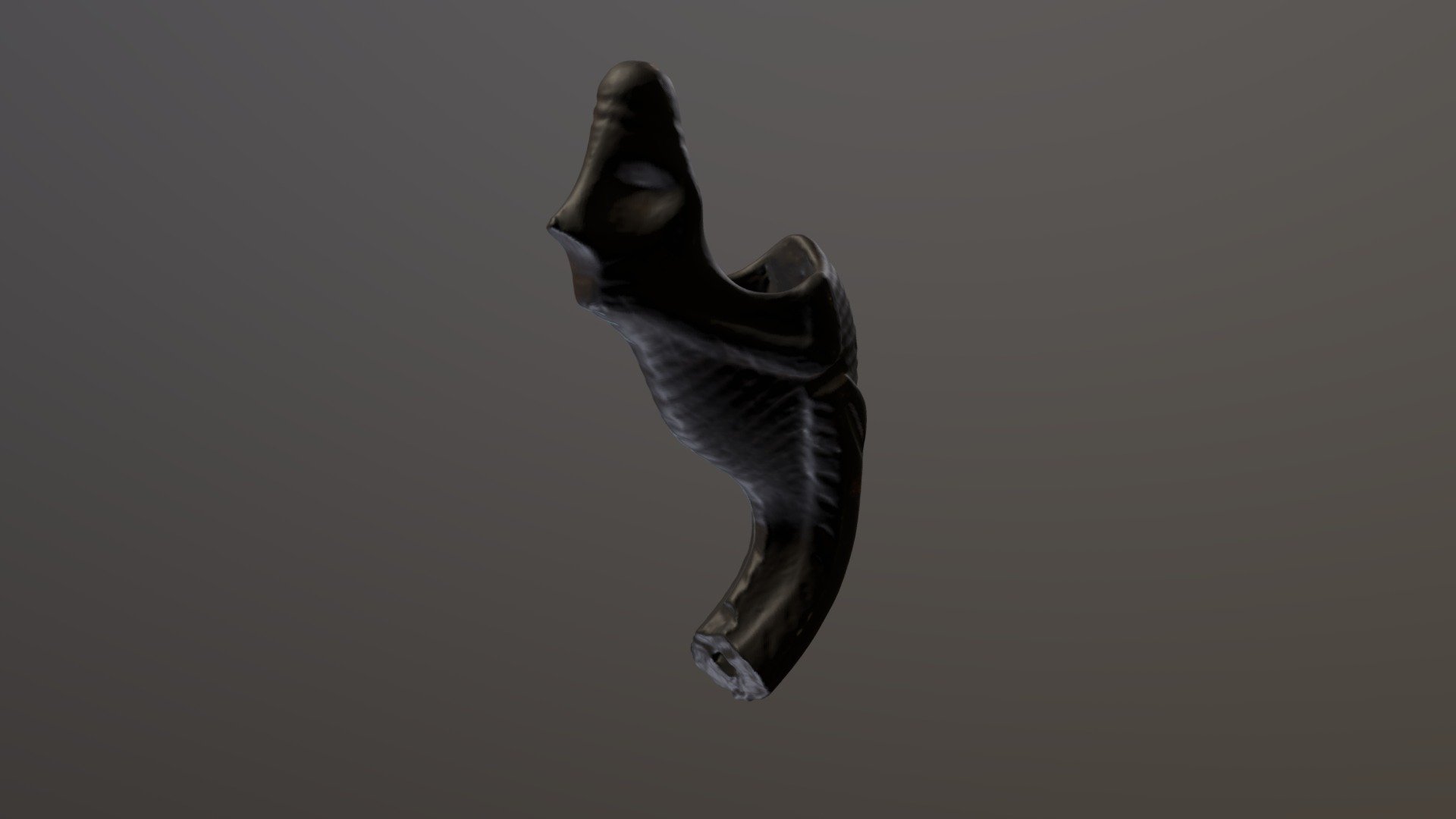 pinch-face smoking pipe (NS 43795) - 3D model by Royal Ontario Museum ...