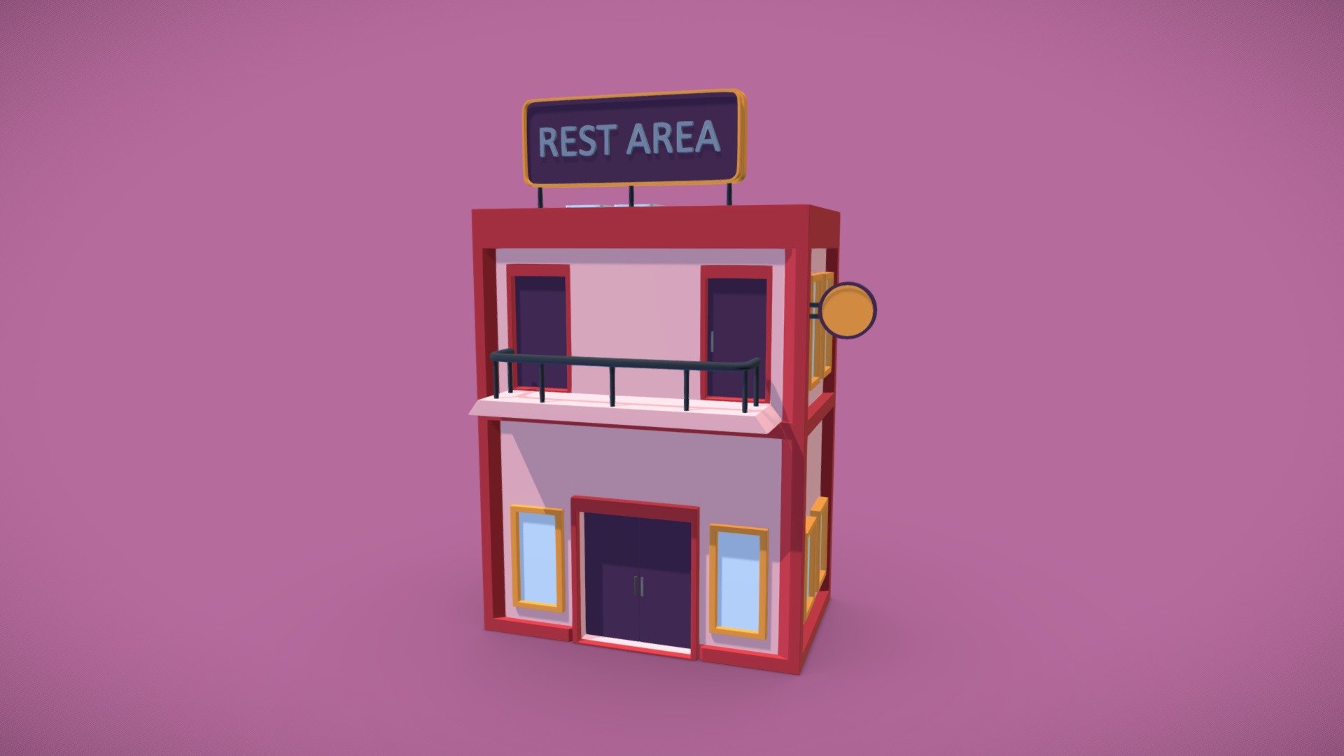 Rest Area - 3D model by giga (@gits3d) [be46338] - Sketchfab