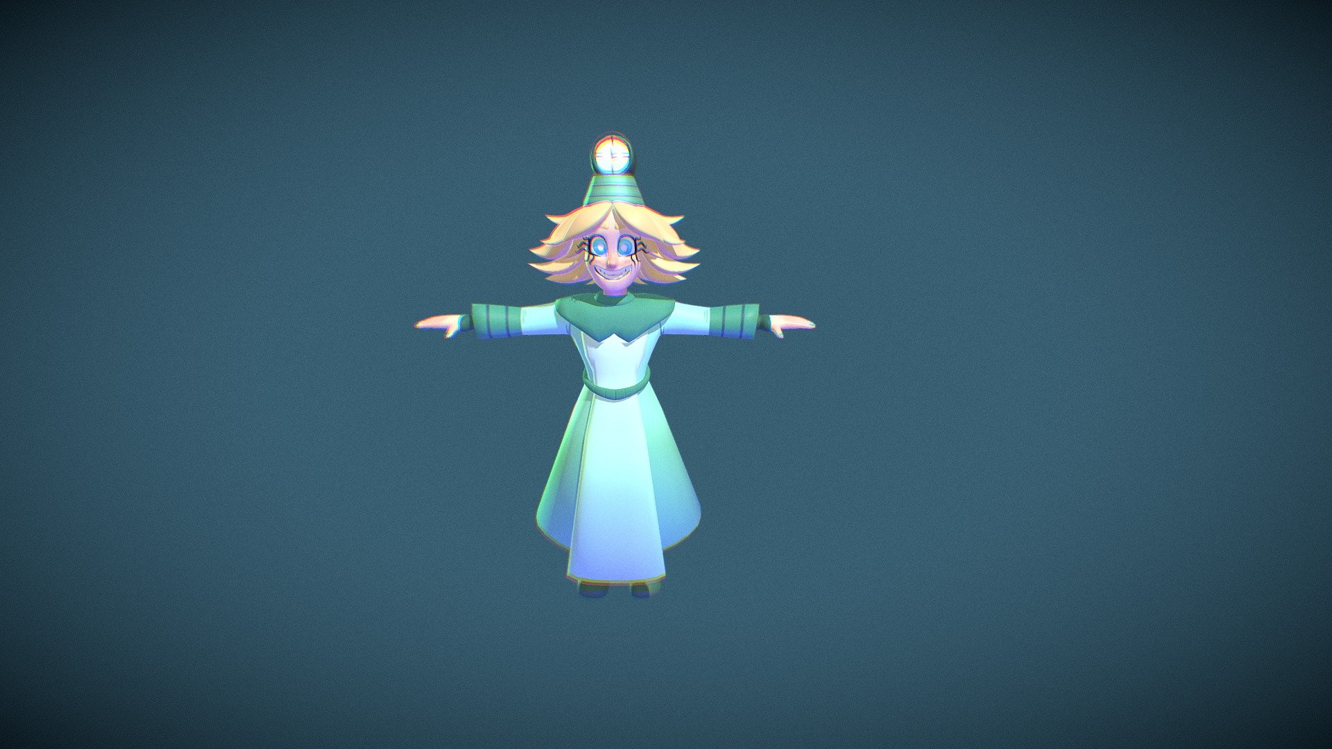 Time Godess - 3D model by Samuel Morales Rodriguez ...