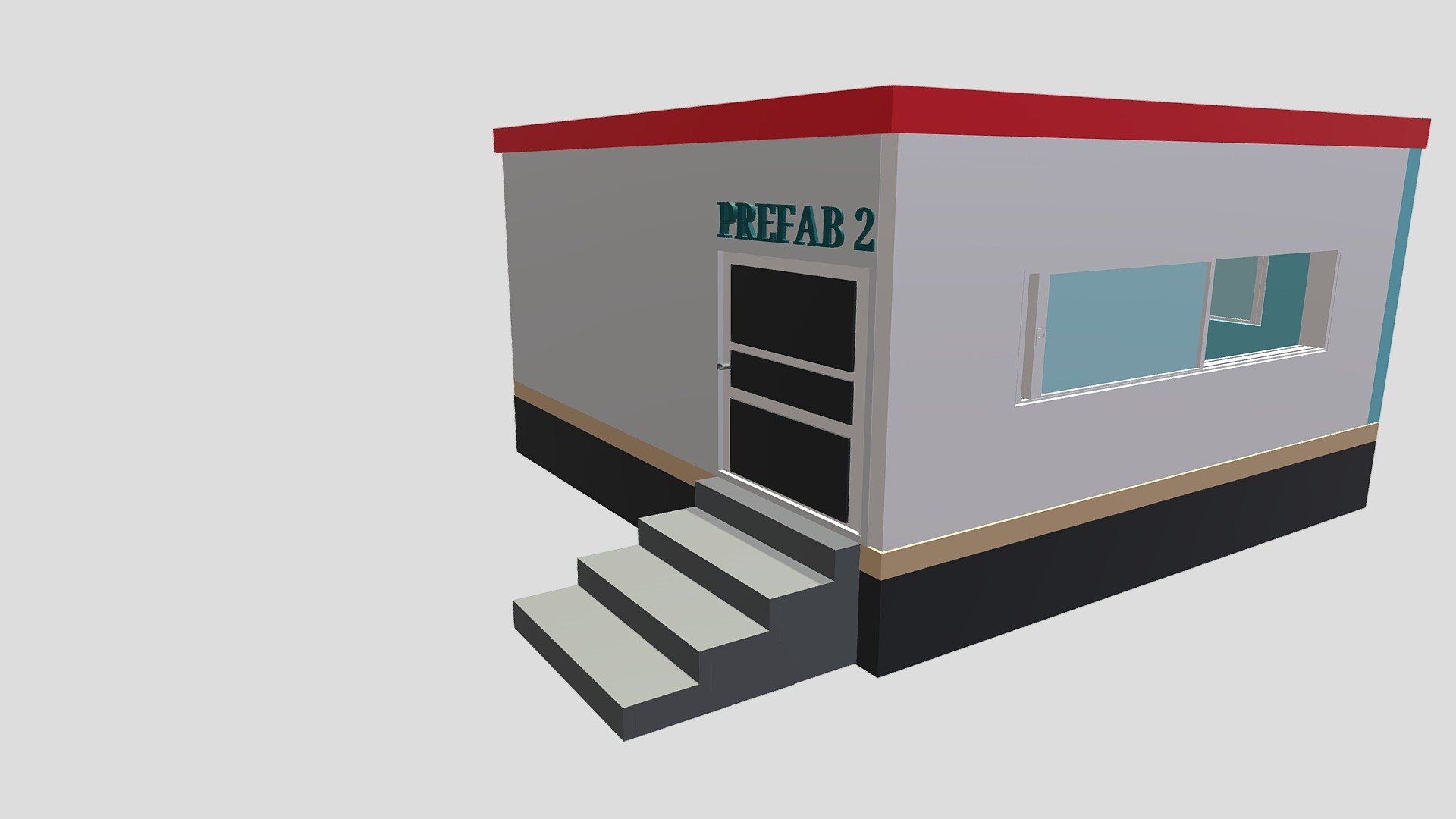 Prefab Classroom 2.0 - 3D model by bullittooth [be47b41] - Sketchfab