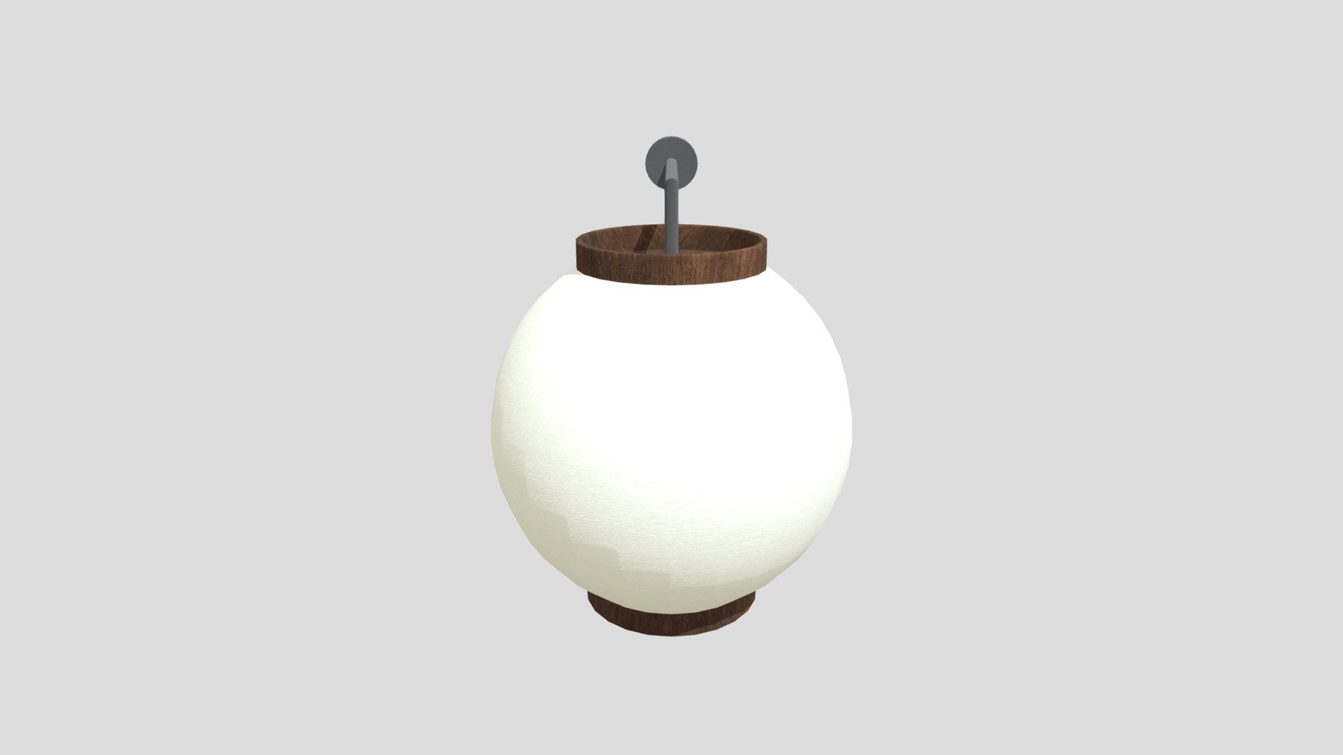Paper Lantern - 3D model by AlyssaMcFarland [be481a0] - Sketchfab