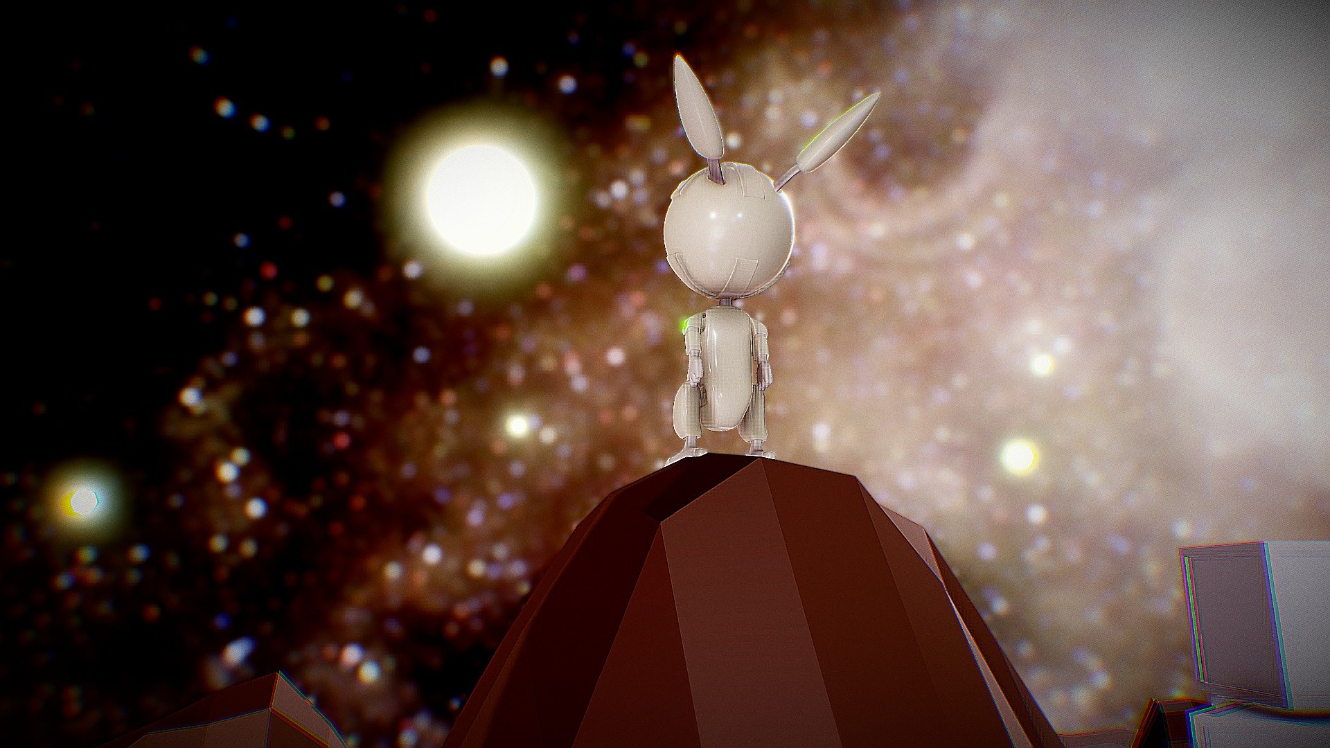 Bunny Bot - 3D model by Pablo D. Becerril (@pablobs182) [be49e82 ...
