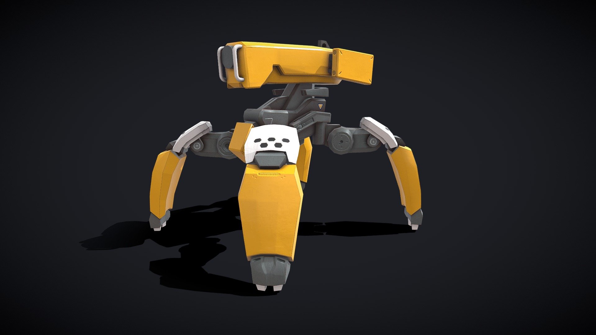 Defense-Bot - Download Free 3D model by Titank (@Titank_Crealis ...