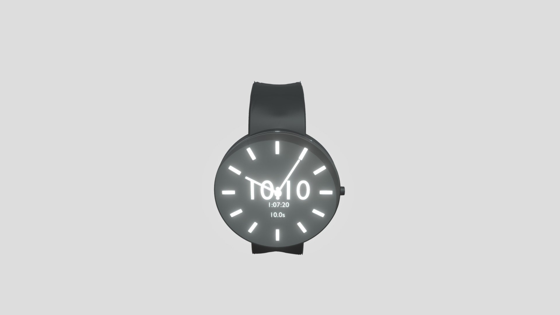 Minimalist Smartwatch 3D Model | Animated, PBR - 3D model by Fonz art ...