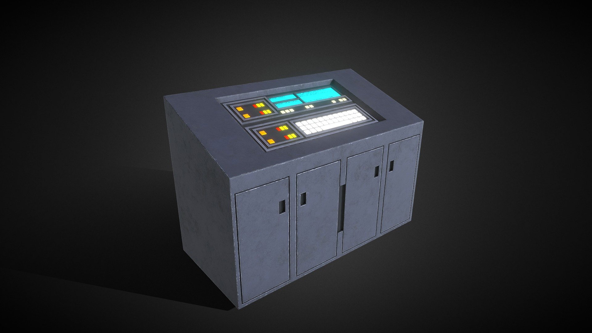 Tech Console - 3D model by DT85 [be4dc62] - Sketchfab