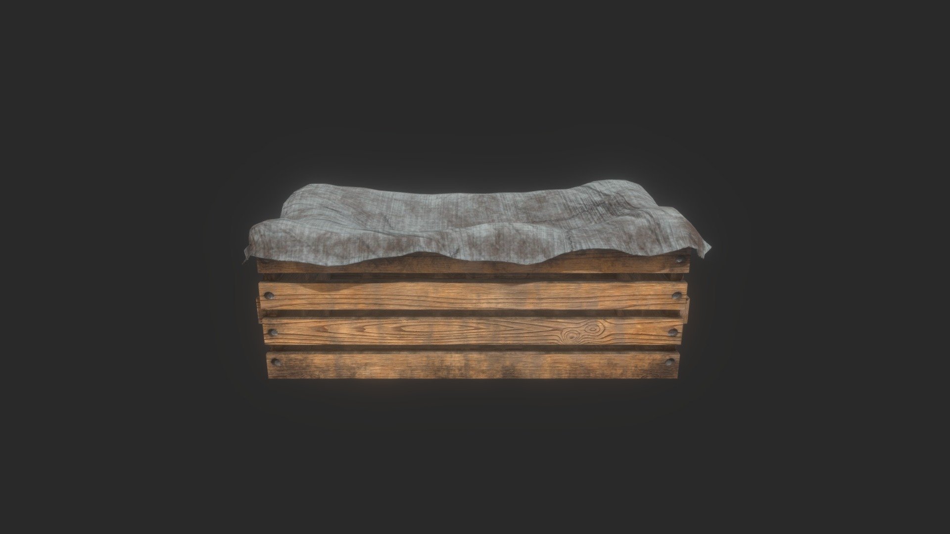 Crate - 3D model by JamesCArnold [be4dd5f] - Sketchfab