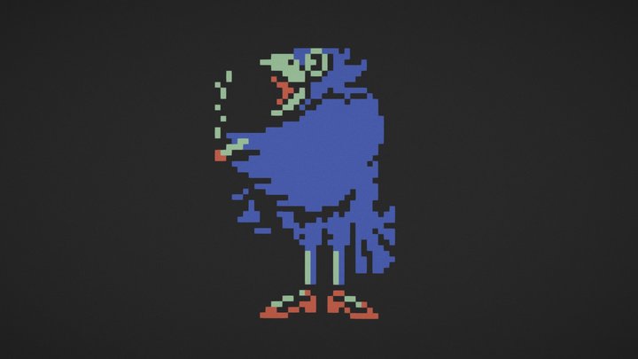 Sprite 3D models - Sketchfab