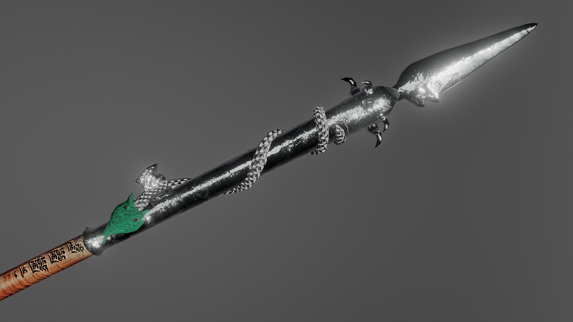 Spear - Download Free 3D model by Froggreen [be4e5a4] - Sketchfab