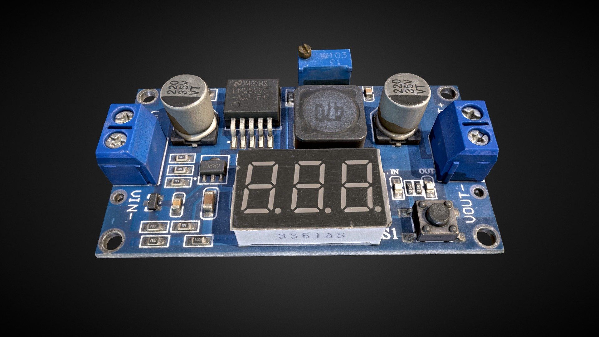 Micro DC-DC Converter Ultra-HD W/Ref 3D Scan - Buy Royalty Free 3D ...