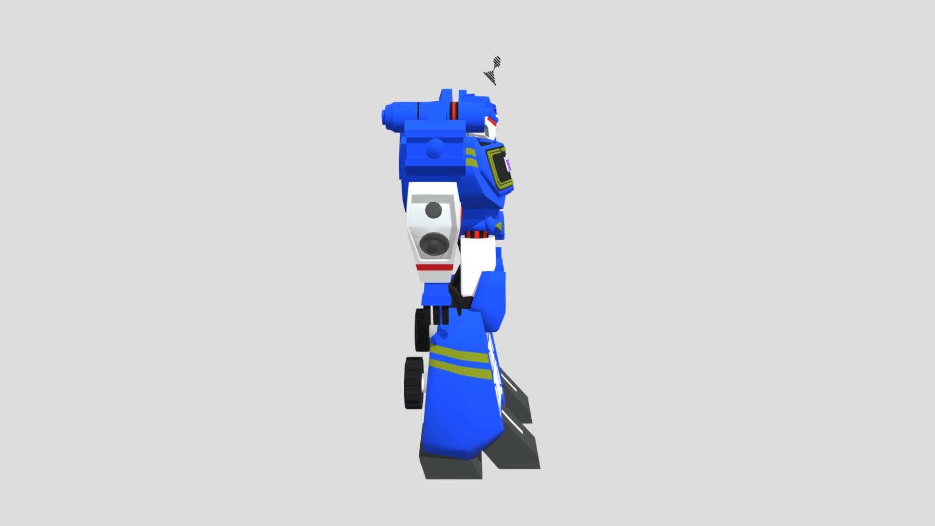 Transformers cyberverse soundwave finish w/o rig - 3D model by ...