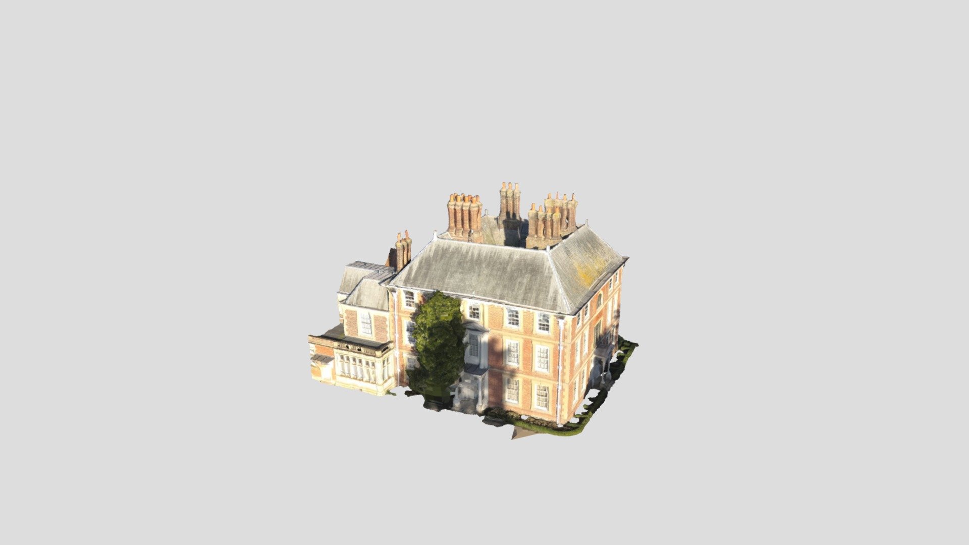 Forty Hall Enfield - 3D model by radi8uav [be50461] - Sketchfab