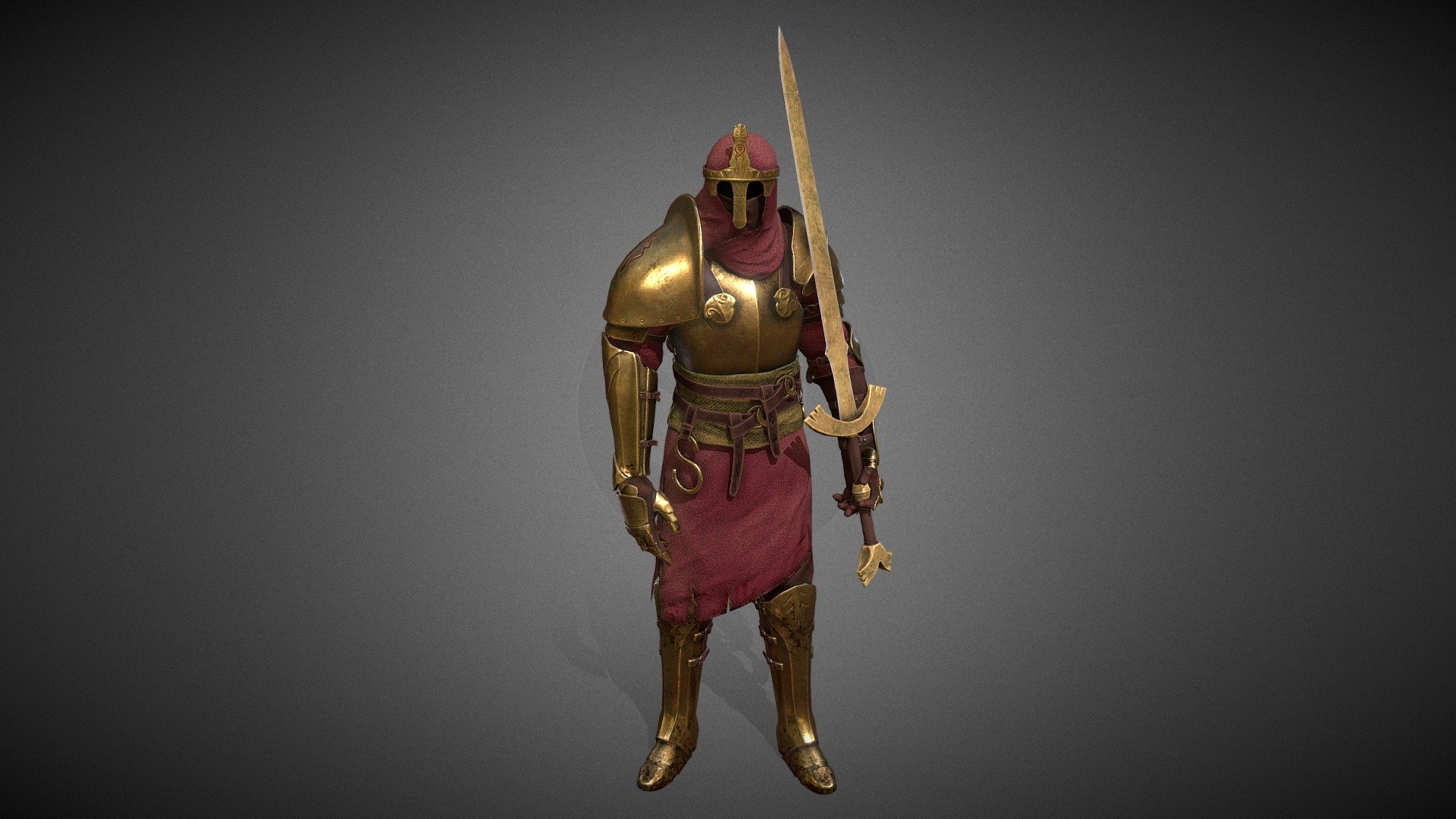 Fall Knight - 3D model by LP Cupcake (@Andrewlxlxl99) [be50f5f] - Sketchfab