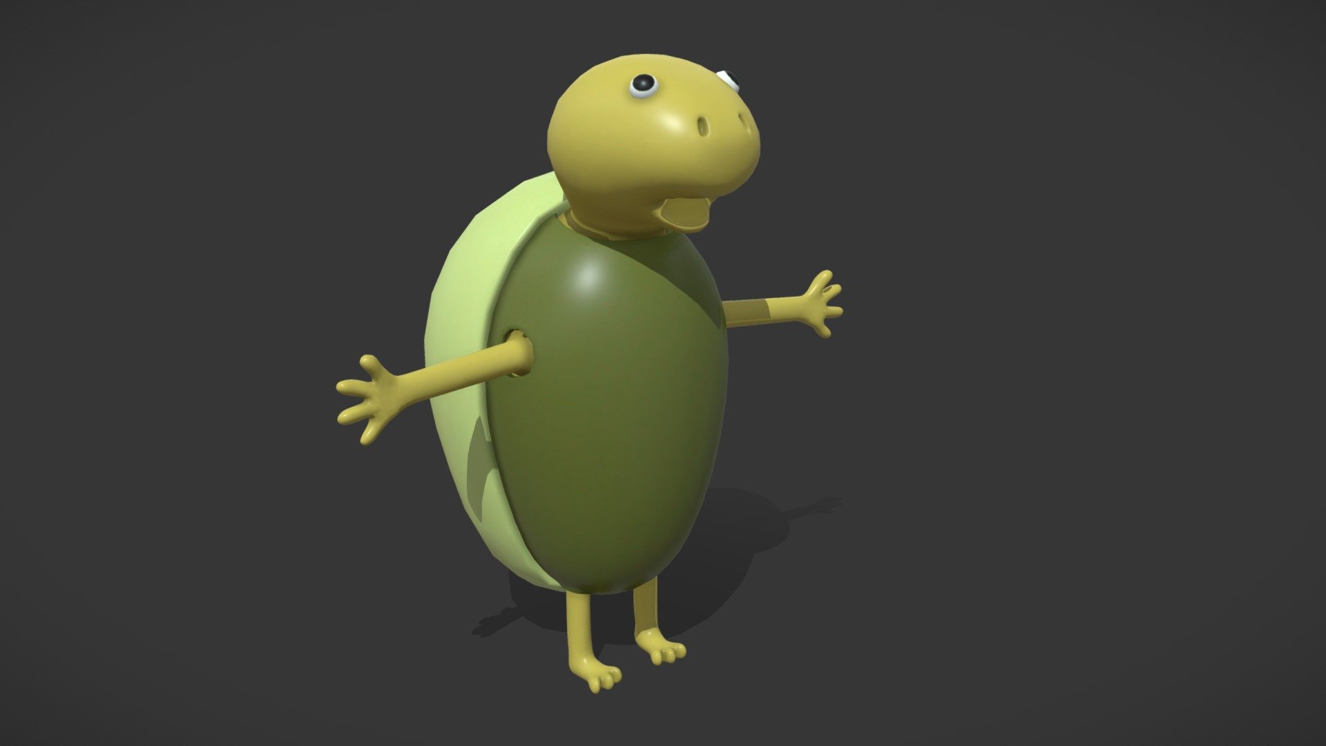 3d Character Turtle - 3D model by Halyna St (@halyna.st) [be51627 ...