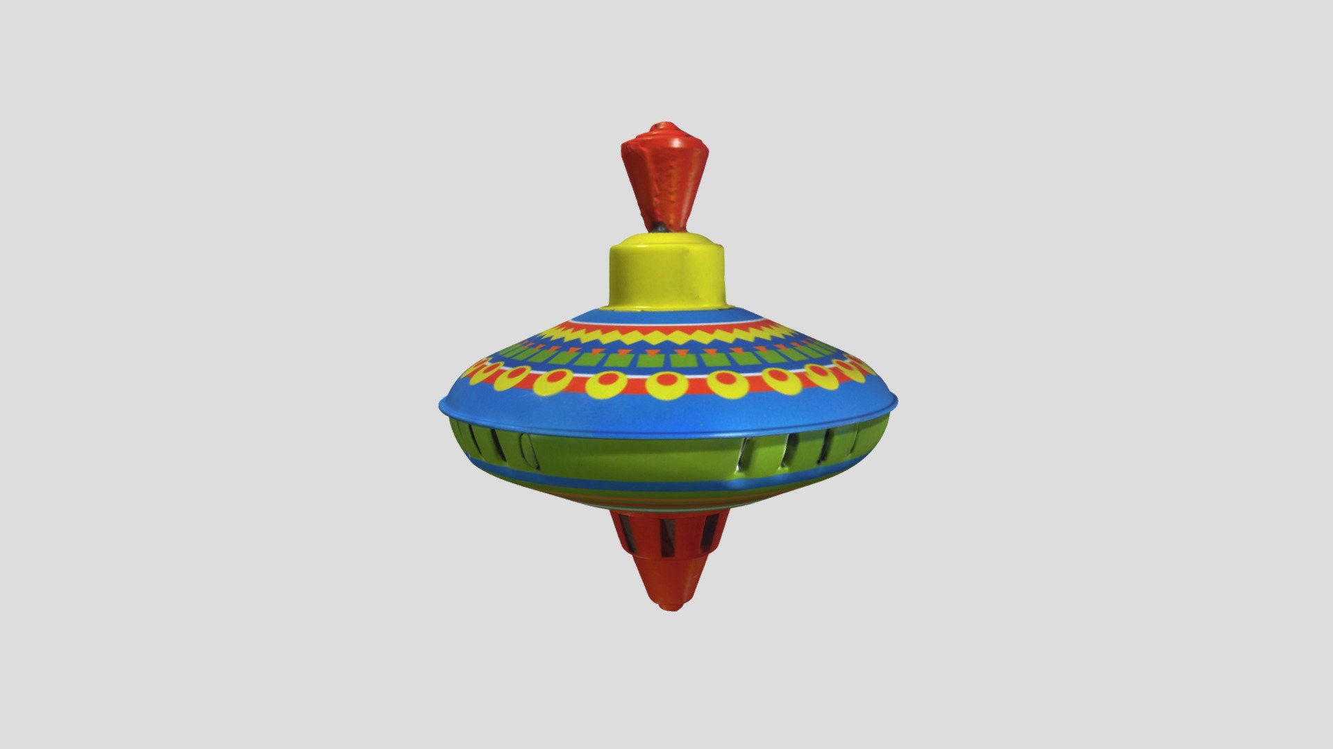 Spinning top - 3D model by Aberdeen City Libraries ...