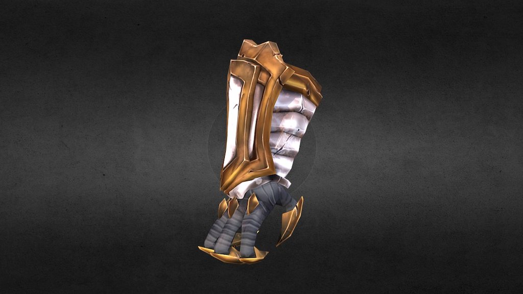 Hand Armor 手臂盔甲 - 3D model by TIMMY0935 [be5368a] - Sketchfab
