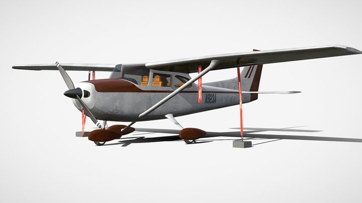 Cessna-172 3D models - Sketchfab