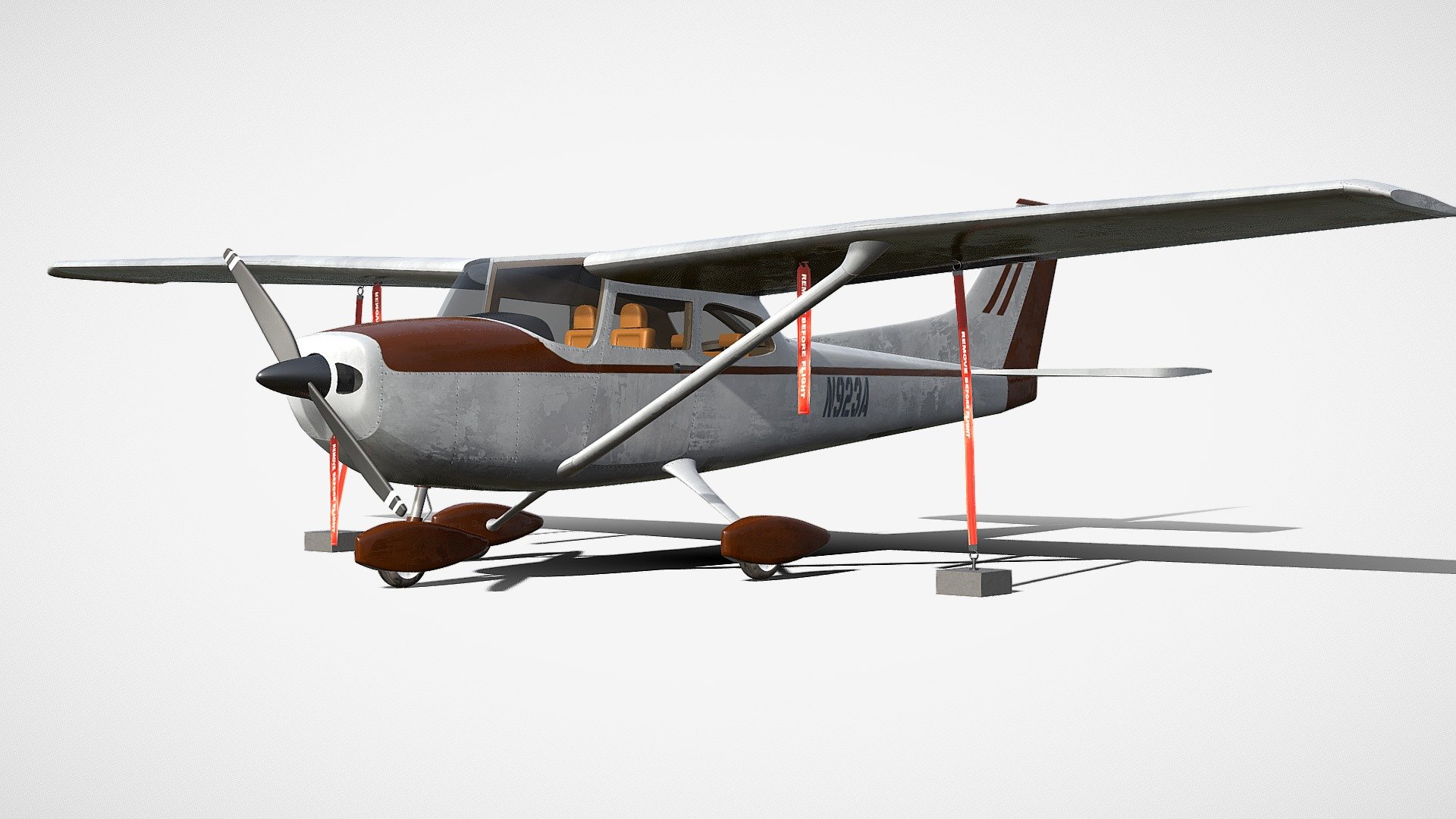 Cessna 172SP - Buy Royalty Free 3D model by NLM (@NLM-Group) [be55bf9 ...