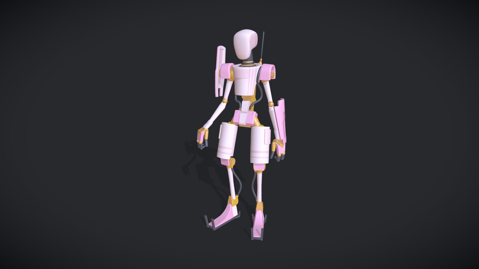 Show Yourself - Robot - color SKETCHFAB - 3D model by anna_min [be56bcf ...