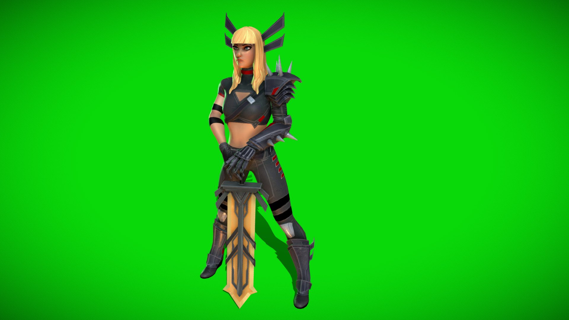Magik X-men Dark - 3D model by Casttelan2 [be57e9c] - Sketchfab