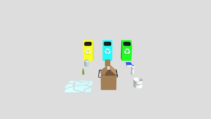 Recyclebin 3D models - Sketchfab