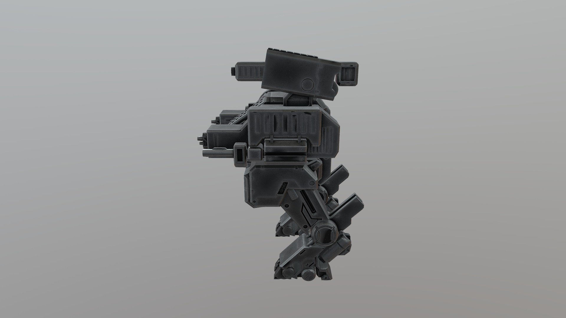 Mech Study - Download Free 3D model by valterjherson1 [be5a50c] - Sketchfab