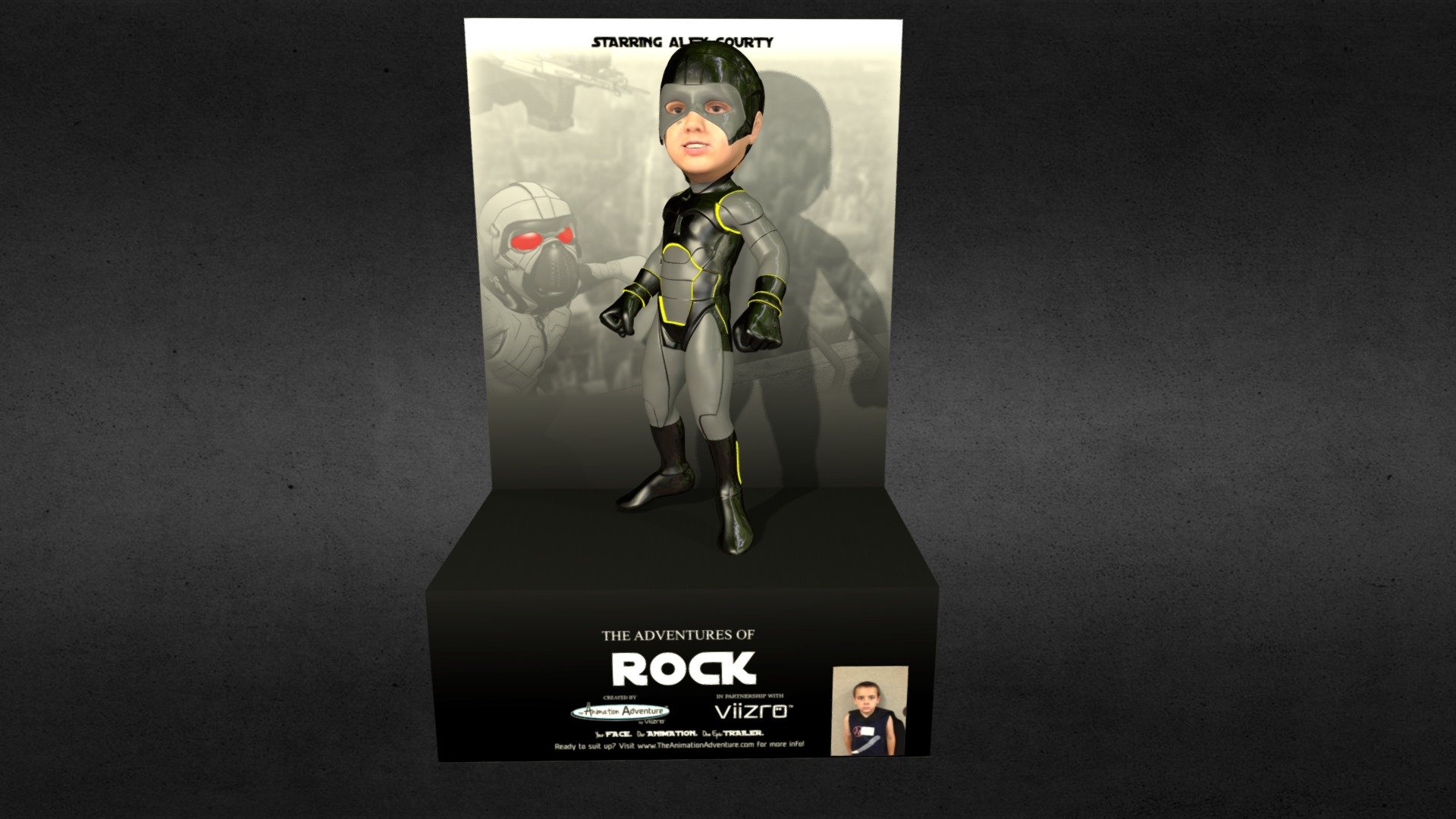 Adventures of: The Rock - 3D model by Viizro™ | Creators of The ...