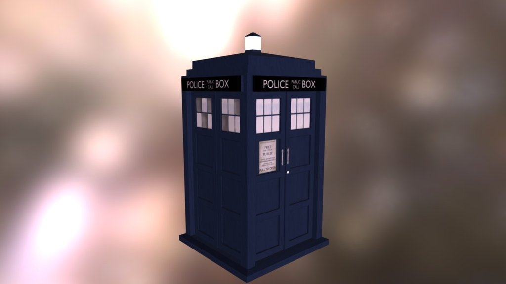 Tardis - 3D model by keawstudio [be5d0c7] - Sketchfab